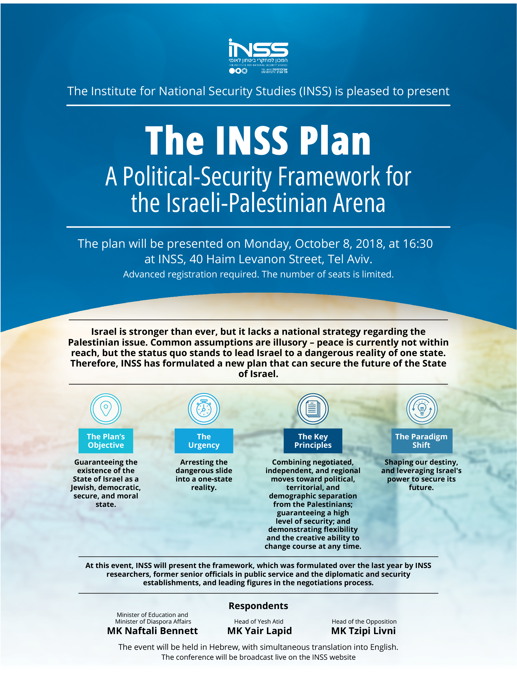 The INSS Plan: A Political-Security Framework for the Israeli ...