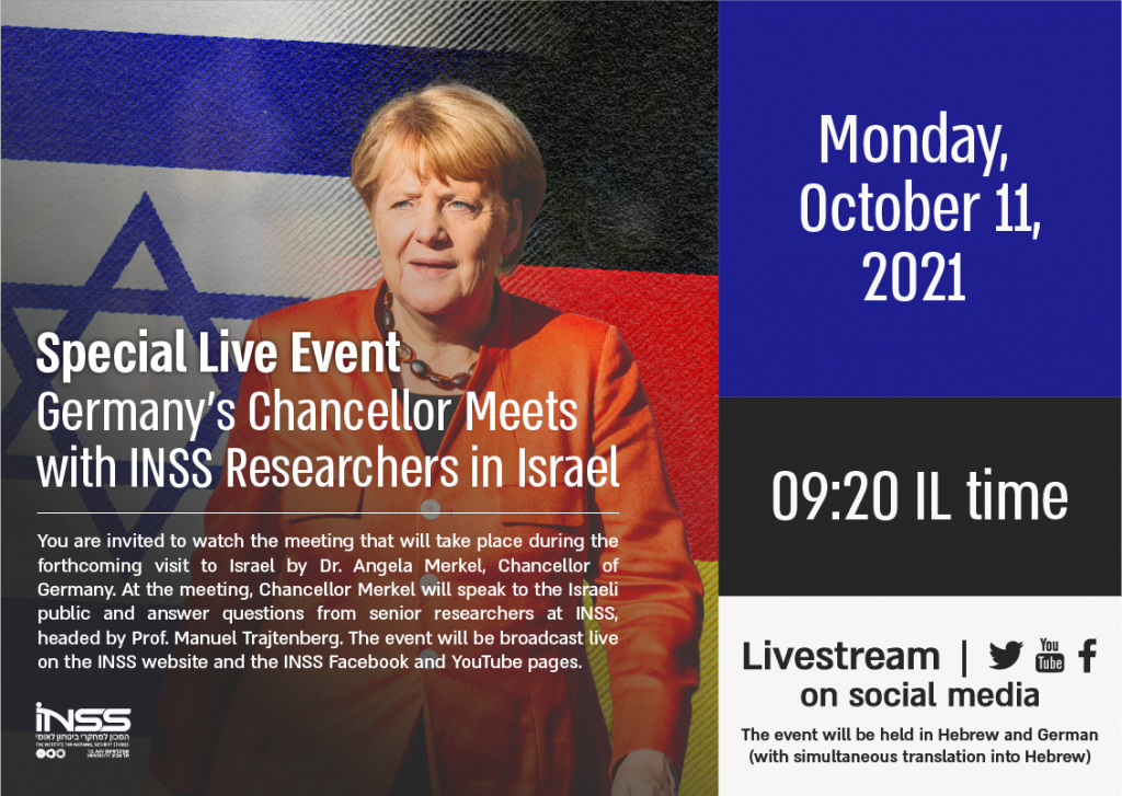 Special Live Event: Germany’s Chancellor Meets with INSS Researchers in ...