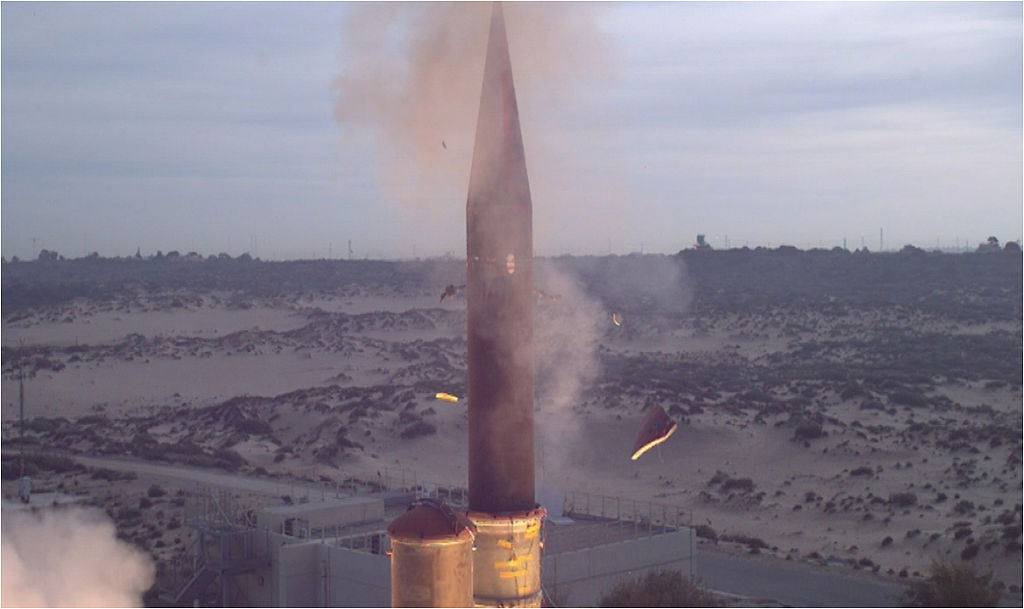History in the Skies: The First Operational Use of Arrow 3 | INSS