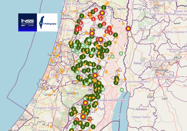 Interactive Map: The West Bank During the Swords of Iron War