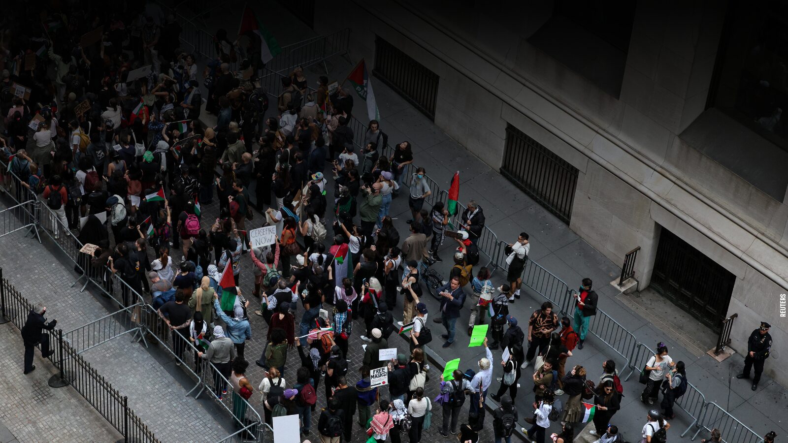 Us Polls Public Support For Israel In New York City Is Eroding Inss 1491